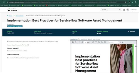 Servicenow Implementation Best Practices For Sam Julias Dev