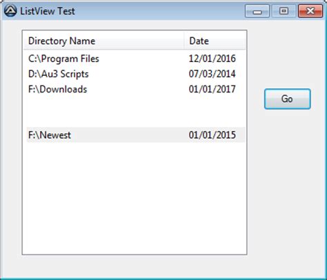 Puzzled By Blank Lines In ListView GUI AutoIt GUI Help And Support AutoIt Forums