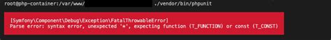 Php Phpunit 57 Successfully Fails Local Tests But In Gitlabci The