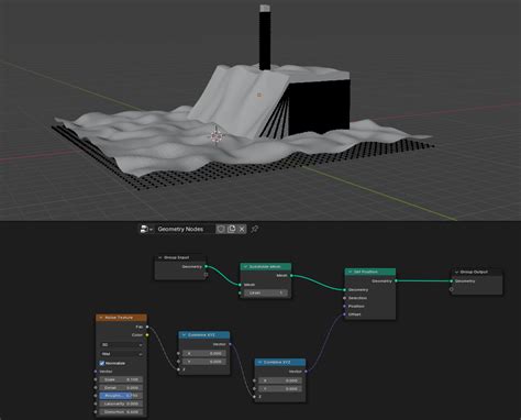 Geometry Nodes Add Noise To Mesh Such That Vertices Are Moved