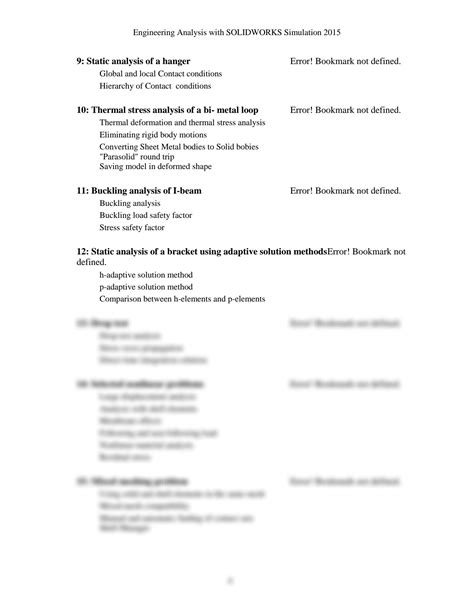 Solution Engineering Analysis With Solidworks Simulation Studypool