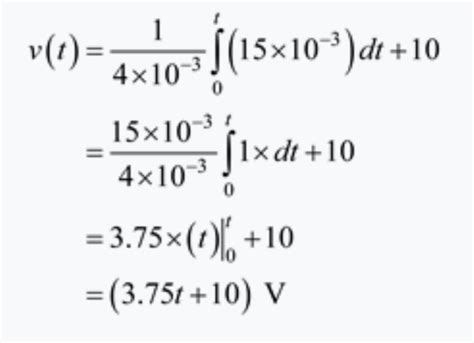 [solved] 6 A 4 Mf Capacitor Has The Current Waveform Shown Below Draw The Voltage Waveform