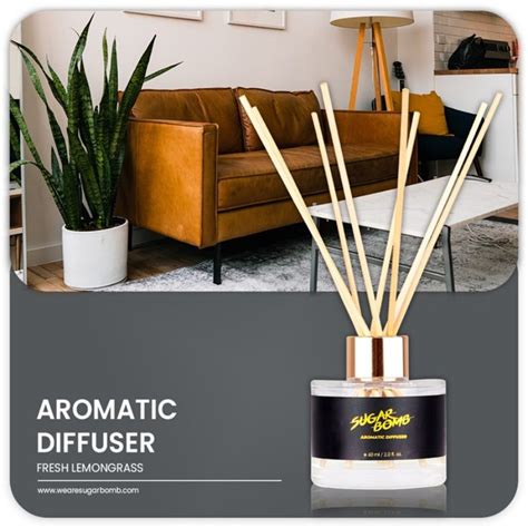 Sugarbomb Aromatic Diffuser Premium Shopee Malaysia