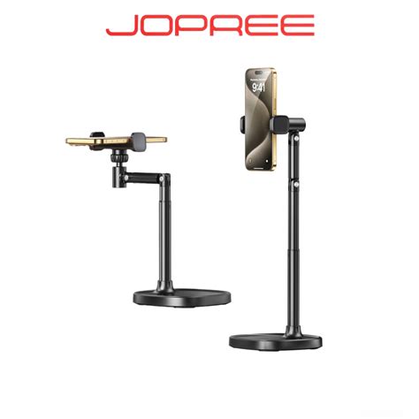 Jual Jopree X66f Stand Holder Handphone Aluminium Flexible Rotate 360 High Angle Overhead Shoot