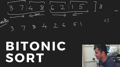 bitonic merge sort explanation and code tutorial everything you