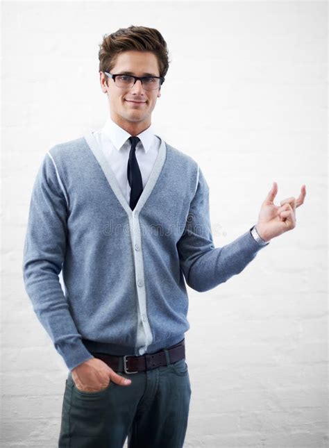 Your Product Fits Between His Fingers A Handsome Young Nerdy Guy