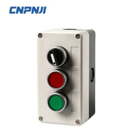Ip67 Waterproof Button Switch Box Oem Plastic Abs Electric Start Stop Control Box Push Button
