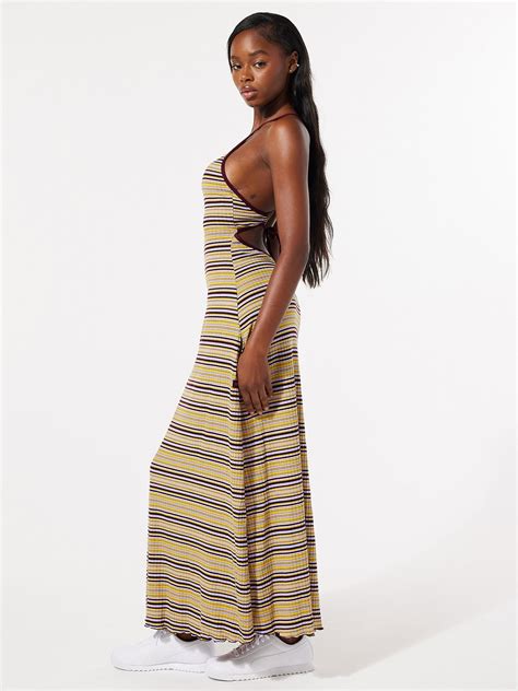 Thicc Rib Maxi Dress In Multi Savage X Fenty Netherlands