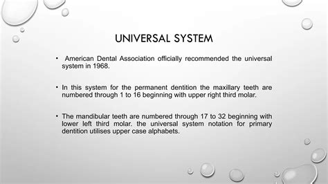 1 tooth designation systems lecture 2024 pptx dental health diseases and conditions