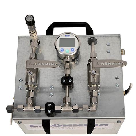 Portable High Pressure Test Unit For Gas Cylinders L Ronning