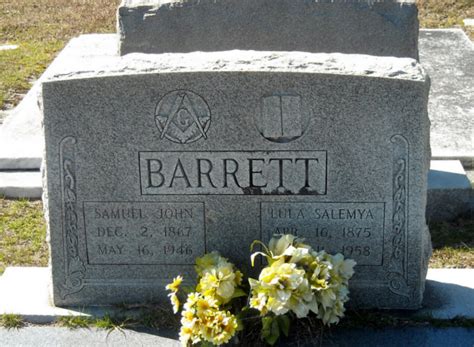 Lula Salemy Bussell Barrett 1875 1958 Find A Grave Memorial