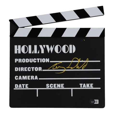 Henry Selick Signed Directors Clapboard Beckett Pristine Auction