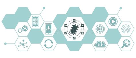 Concept Of Mobile Apps Stock Illustration Illustration Of Social 312159339