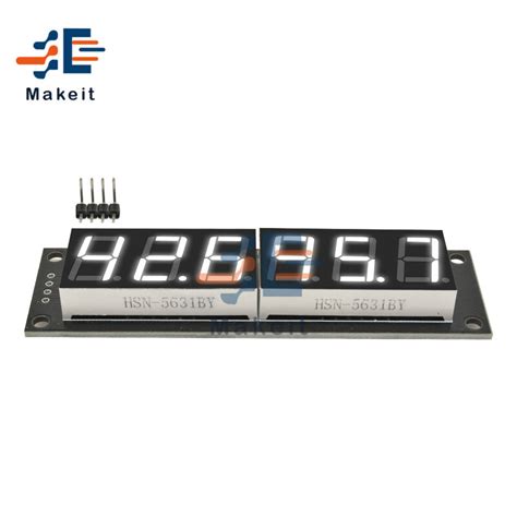 Módulo De Reloj De Tubo Digital Para Arduino Tablero De Pantalla Led