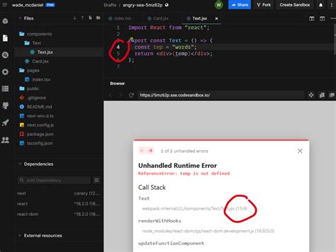 NextJS 12 Error Page Reports Incorrect Line From Error Issue 40600 Vercel Next Js GitHub