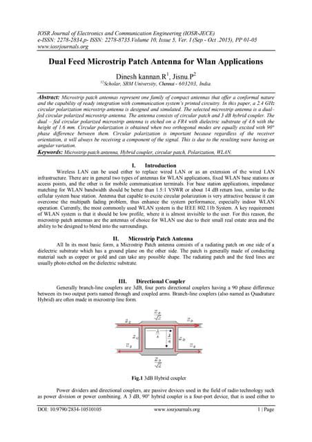 A Simple Feed Orthogonal Excitation X Band Dual Circular Polarized Microstrip Patch Array
