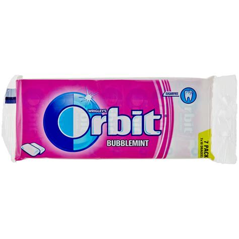 Compra Orbit Bubblemint 7x14g 98g A Un Prezzo Conveniente Coopch