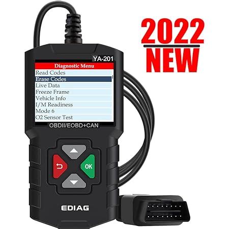 Amazon.com: Manfiter OBD2 Scanner Car Code Reader Turn Off Check Engine Light Read & Erase Fault ...
