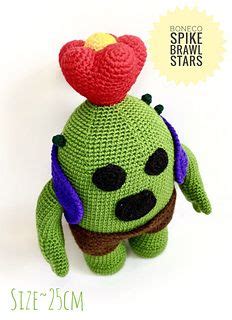 Spike Brawl Stars Pattern By Olga Tomas Crochet Patterns Amigurumi Crochet Doll Crochet