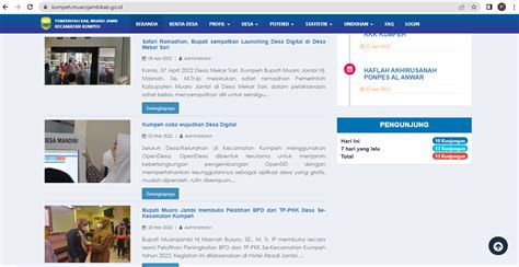 Statistik Kunjungan Gak Bertambah · Issue 441 · Opensidopendk · Github