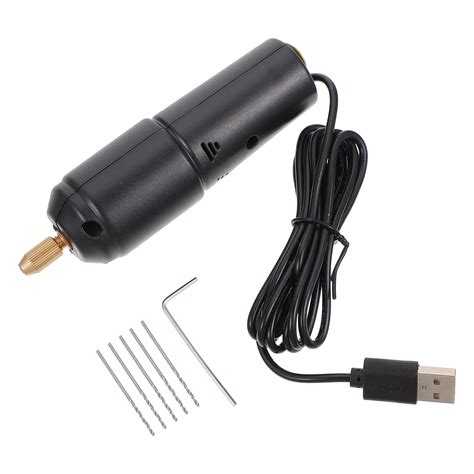 Myenne 1 Set Mini Hand Electric Drill Small Pearl Aeromodelling Epoxy