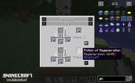 Just Enough Items Mod JEI Crafting Recipes Viewing Mc Mod Net