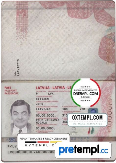 Passport Psd Archives Pretempl