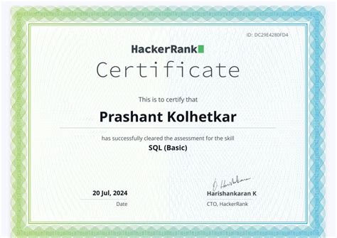 Prashant Kolhetkar On Linkedin I Recently Completed A Foundational