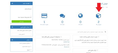 مدیریت سرور در پنل کاربری وآموزش کامل نظارت همه جانبه سرور