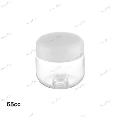 خرید و قیمت جار 65 سی سی بسته 100 عددی با درب فروش عمده جار پت