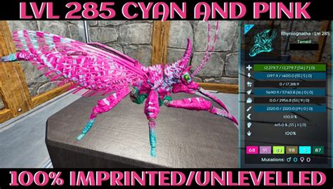 Ark Survival Ascended Rhyniognatha Bug Pcxboxps Crossplay Pve £1037 Picclick Uk