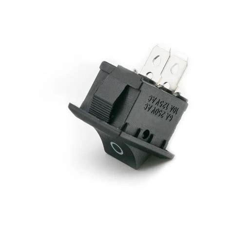 botão chave tic tac retangular 10a bivolt pacote com 10