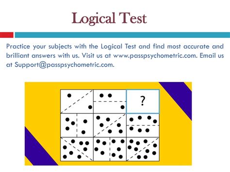 PPT Logical Test PowerPoint Presentation Free Download ID 10873506