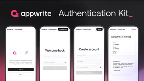 Appwrite Authentication Kit