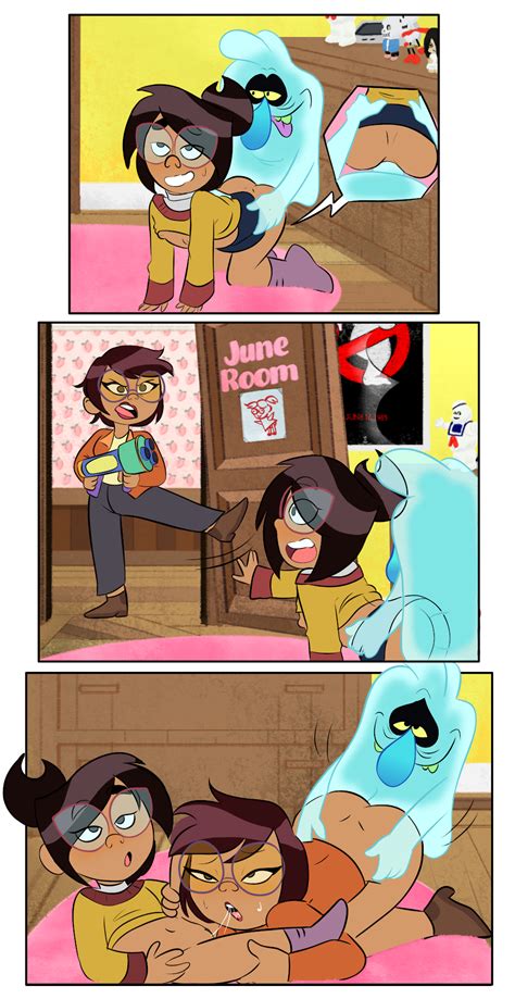 Post 6525733 Chaothiccneko Esther Chen June Chen Scratch The Ghost And Molly McGee