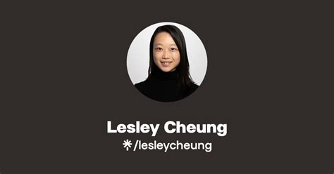 Lesley Cheung Instagram Linktree