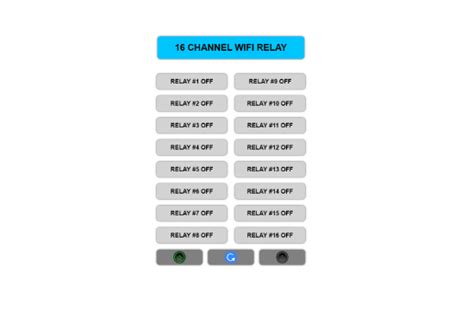 WiFi Channel Electromagnetic Relay ESP Module Smart Home Controller Electronic Nuts
