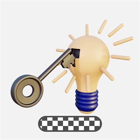 Premium Psd 3d Illustration Problem Solving Idea Good For