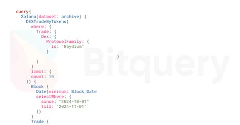 Solana Raydium New Pairs Blockchain Data Api