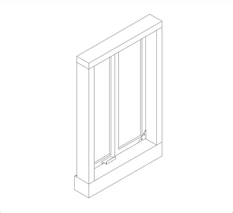 Restaurant Pass Through Window Dwg Cad Block Free Download