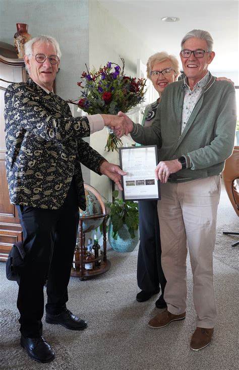 Paul Melman Benoemd Tot Lid Van Verdienste Bij Adest Musica