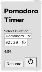 Javascript How Can I Get My Timer To Accurately Reflect The Input Durations I Ve Specified