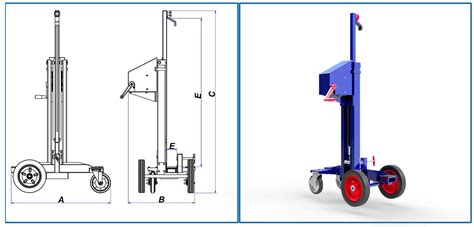 Ausavina Elevating Hand Cart Ehc3541