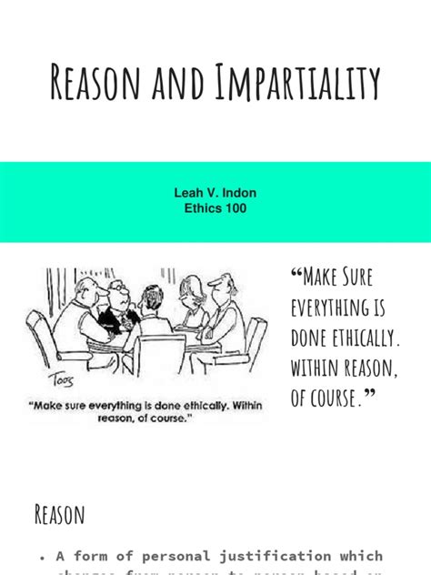 Reason And Impartiality Pdf Pdf Reason Applied Ethics