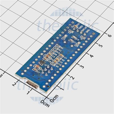 Mạch STM32F103C8T6 Micro USB Điện áp I O 2 3 6 VDC