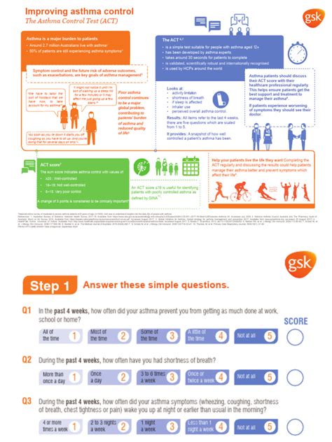 The Asthma Control Test Act Pdf With Infographic 2021 Download Free Pdf Asthma Diseases