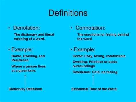 What Are Some Examples Of Connotations At Emma Lowell Blog