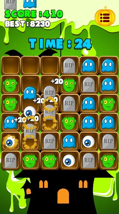 Halloween Match3 Game Construct2 Capx Cocoon Ads By Flikes Codecanyon