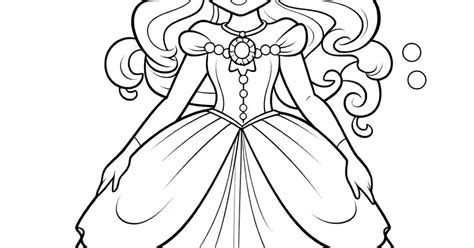اميرات للتلوين للاطفال صور رسومات للطباعة