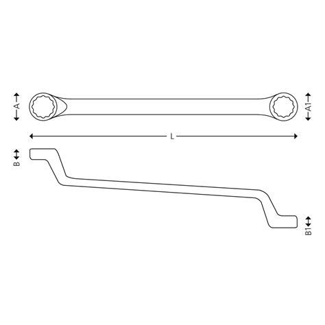 Metric Double End Offset Ring Wrenches Polartools Com